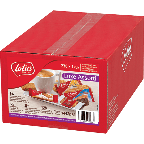 BISCUIT SEC LOTUS ASSORTIMENT DE LUXE - boîte de 230