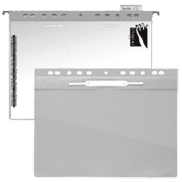 FARDE A LAMELLE PERFOREE DURABLE 2560 Gris