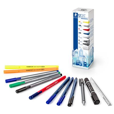 KIT D'ECRITURE TRIPLUS MULTI SET "MOBILITY CUP" STAEDTLER