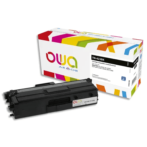 TONER COMPATIBLE BROTHER TN-423 NOIR POUR HL-L8260, DCP-L8410, MFC ...
