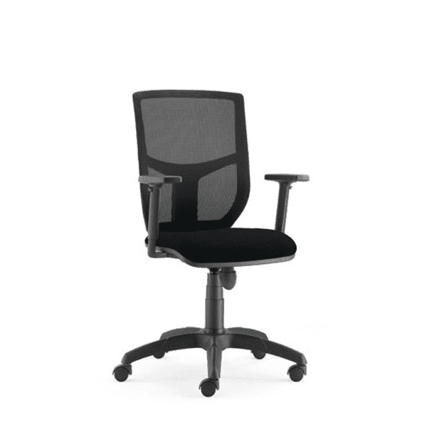 Siège Alter - mécanisme synchrone avec accotoirs 1D - assise tissu ...